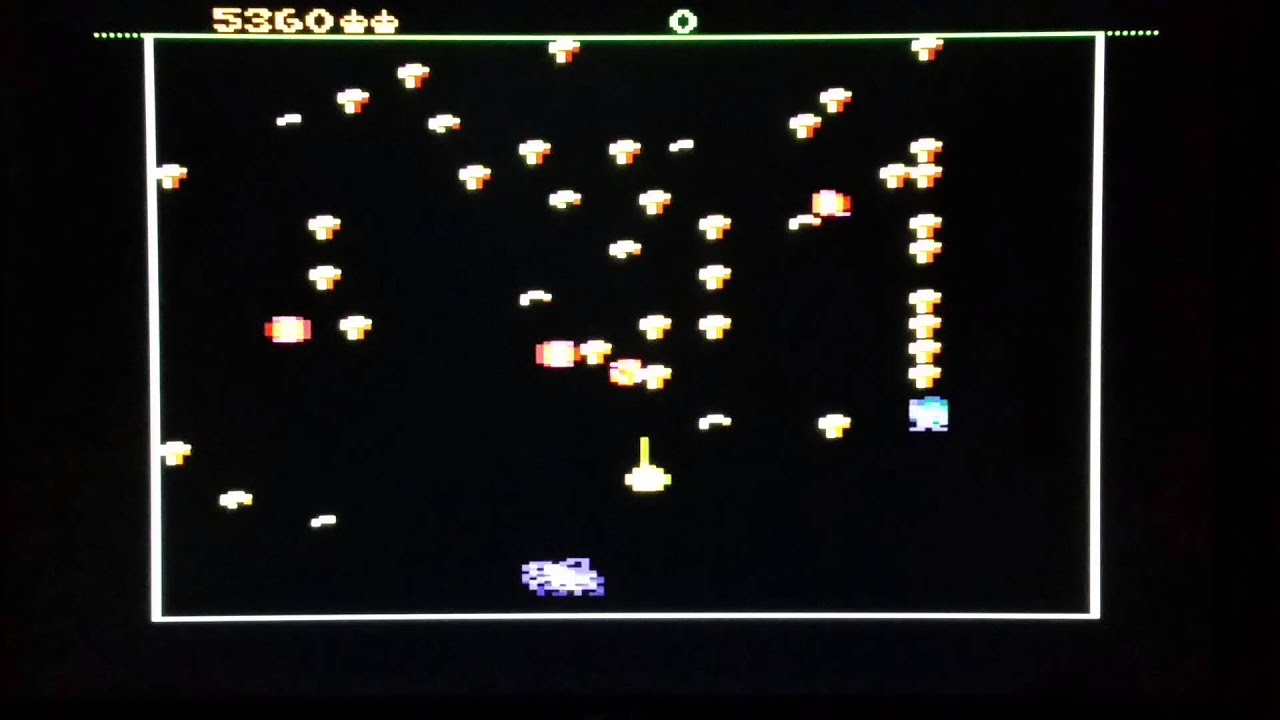 Atari 7800 Prosystem - Centipede - YouTube