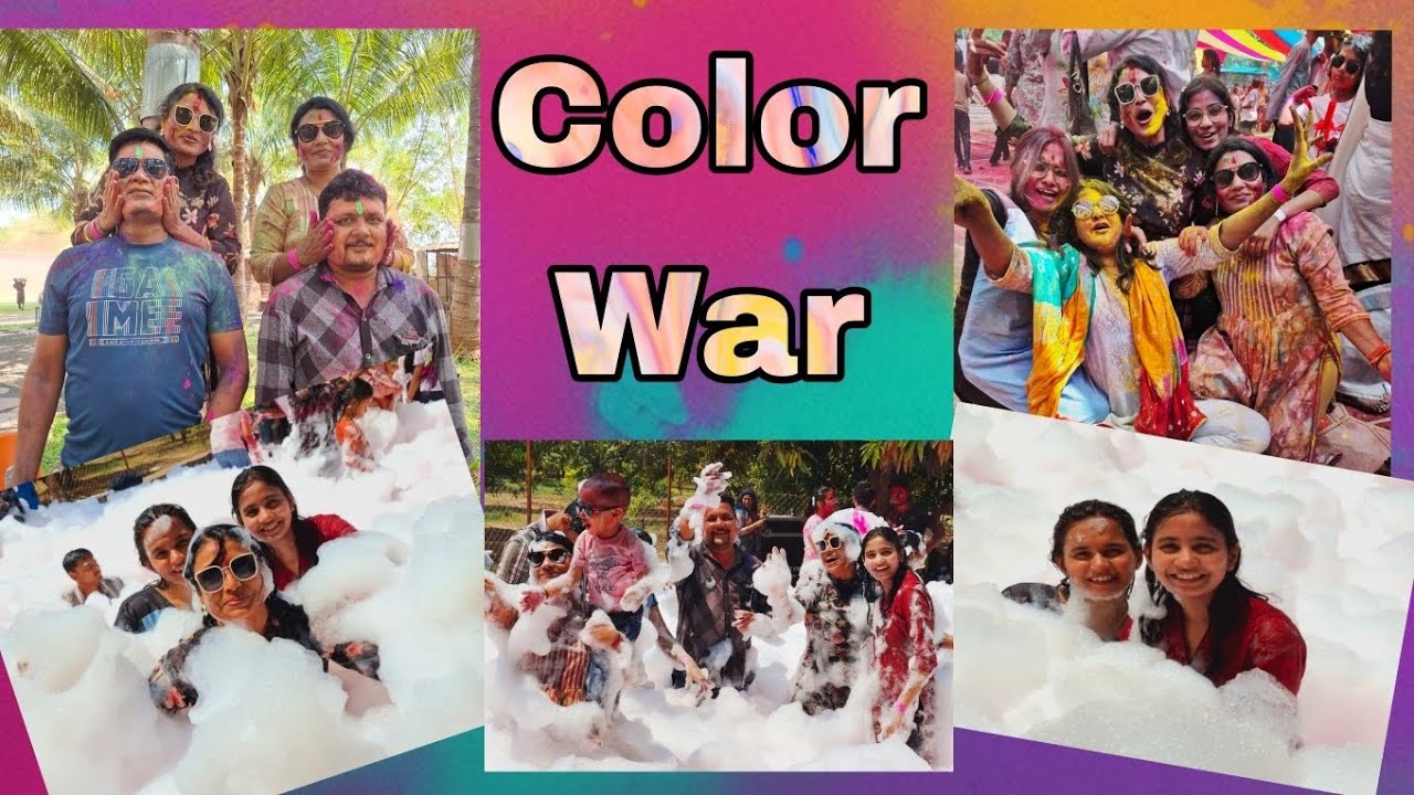 Holi Madness: Colors, Water Fights & Unlimited Fun! - YouTube