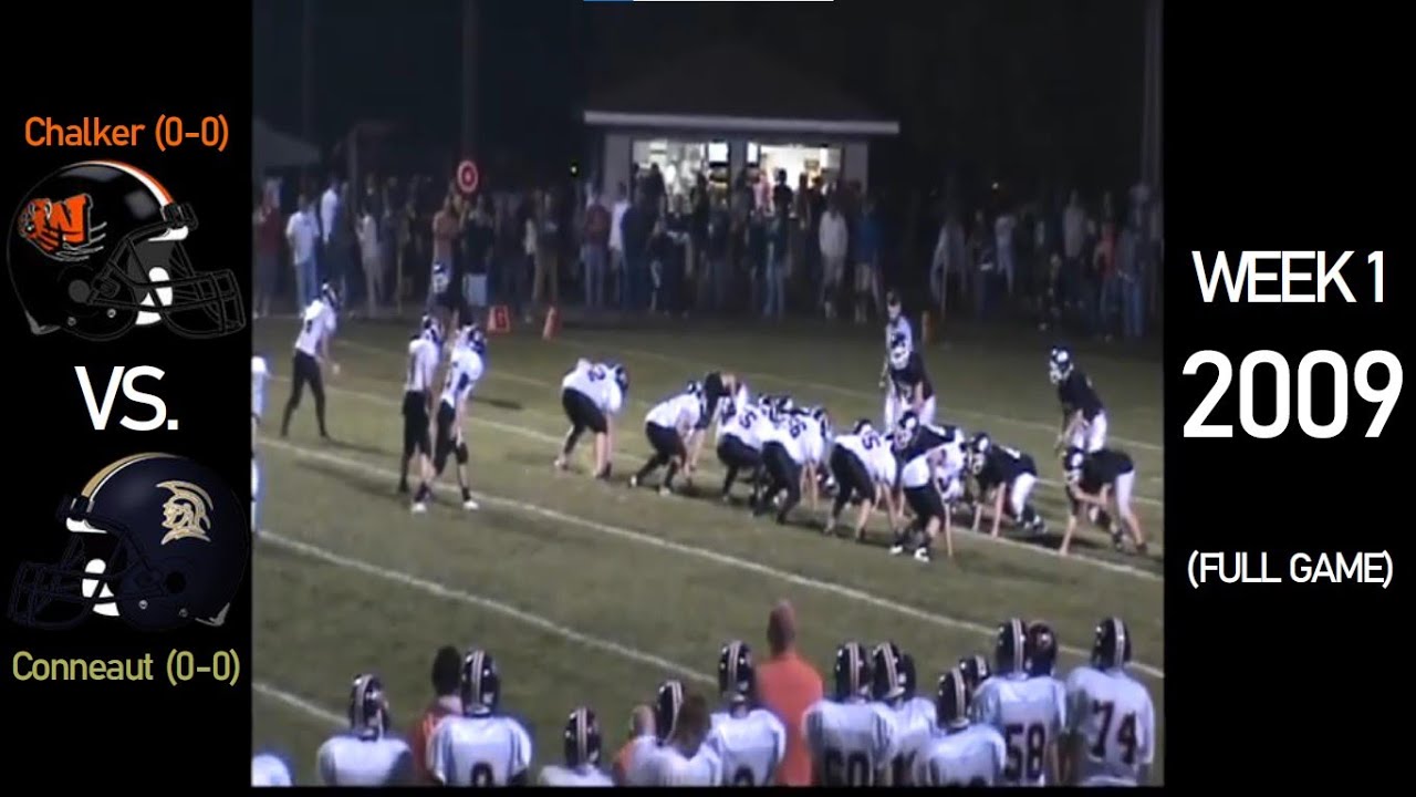 Chalker Wildcats (0-0) vs. Conneaut Spartans (0-0) - 2009 Ohio High ...