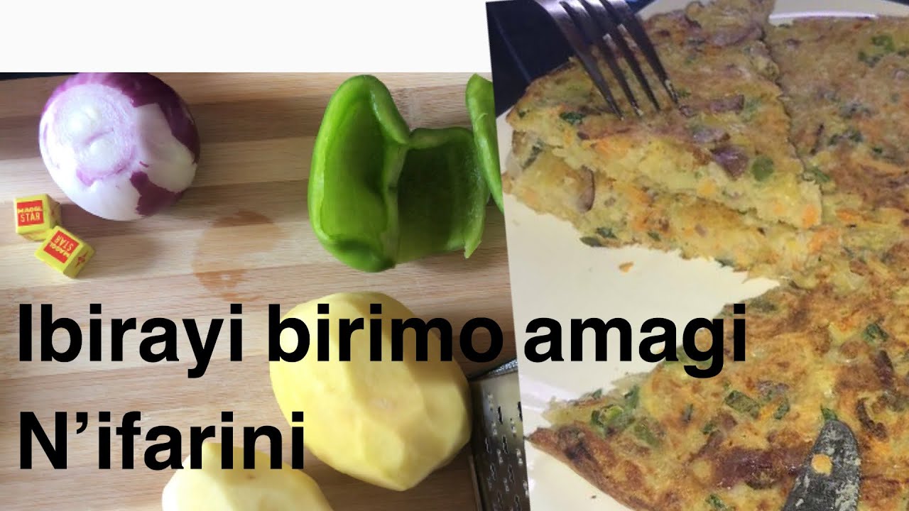 Guteka ibirayi birimo amagi n’ifarini /biryoha kubi uzabigerageze - YouTube