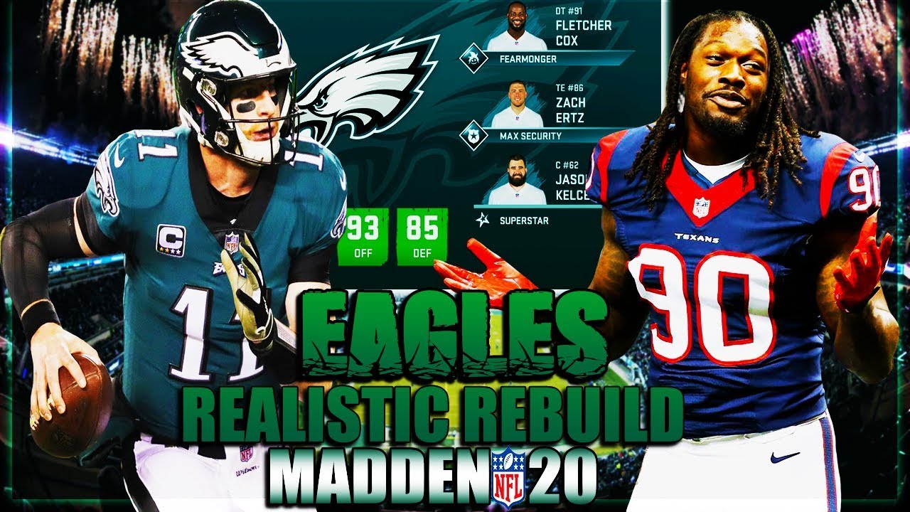 Madden 20 Philadelphia Eagles Realistic Rebuild | A GOD SQUAD ...