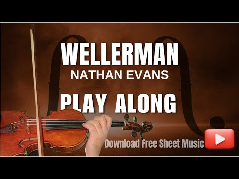 WELLERMAN (Sea Shanty) – Nathan Evans | Violin Play-Along + Free Sheet ...