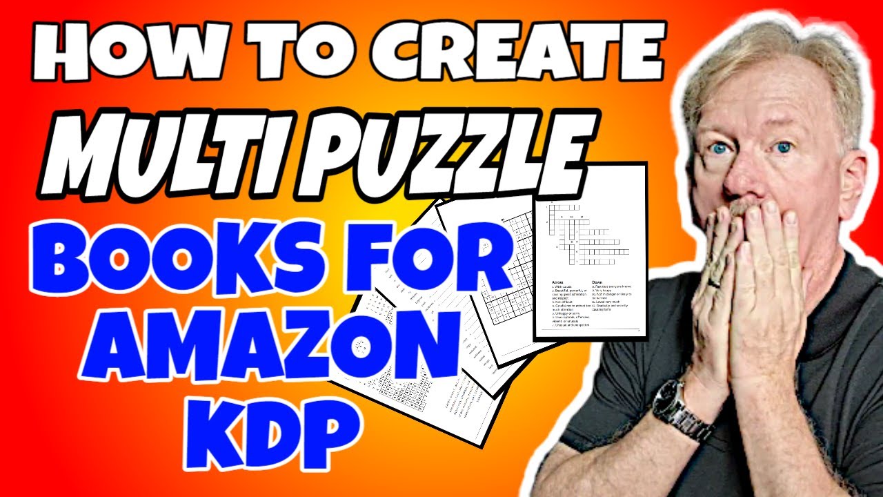 How To Create Multi Puzzle Books For Amazon KDP - In BookBolt - YouTube