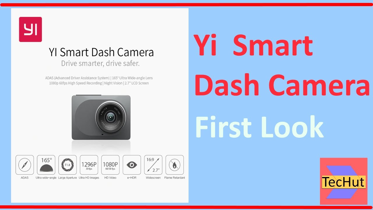 Yi Smart Dash Camera: Your Ultimate Car Companion - First Look - YouTube