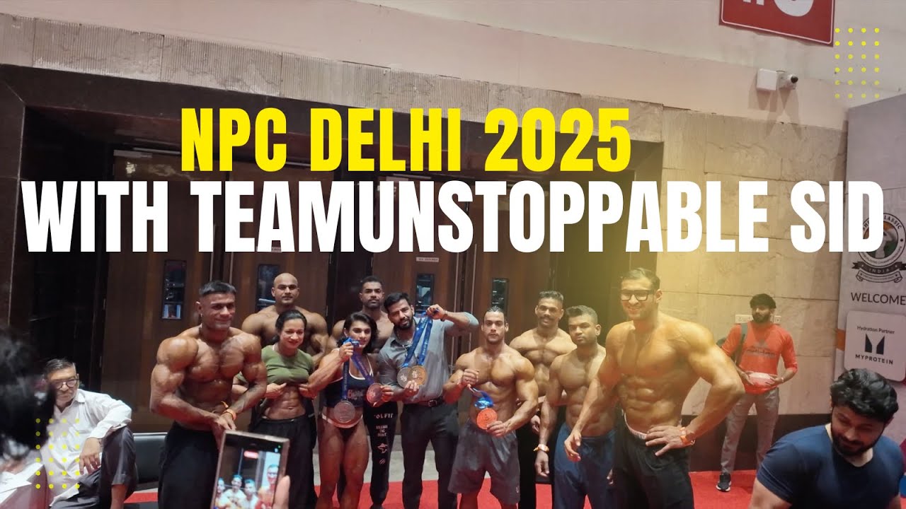NPC DELHI GI BEHIND THE SCENE KHARA I TEAM UNSTOPPABLE SID - YouTube