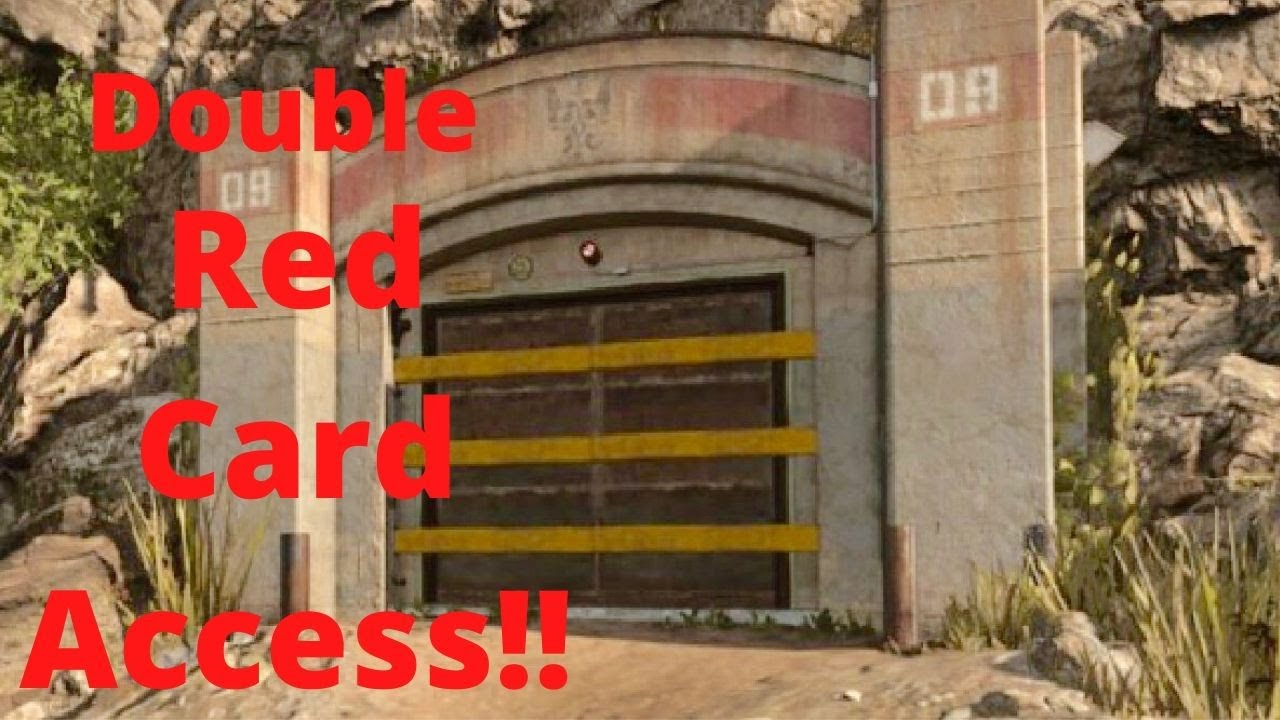 Double Red Card Access on Warzone!!! - YouTube