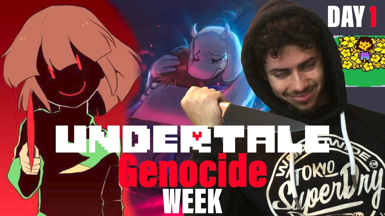 FIRST TIME UNDERTALE GENOCIDE ROUTE PLAYTHROUGH! | Undertale Genocide ...