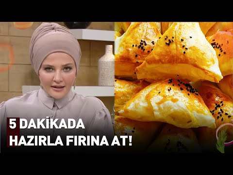 El Açması Gibi Lezzetli Üçgen Börek Yapıyoruz  | Nermin'in Enfes Mutfağı