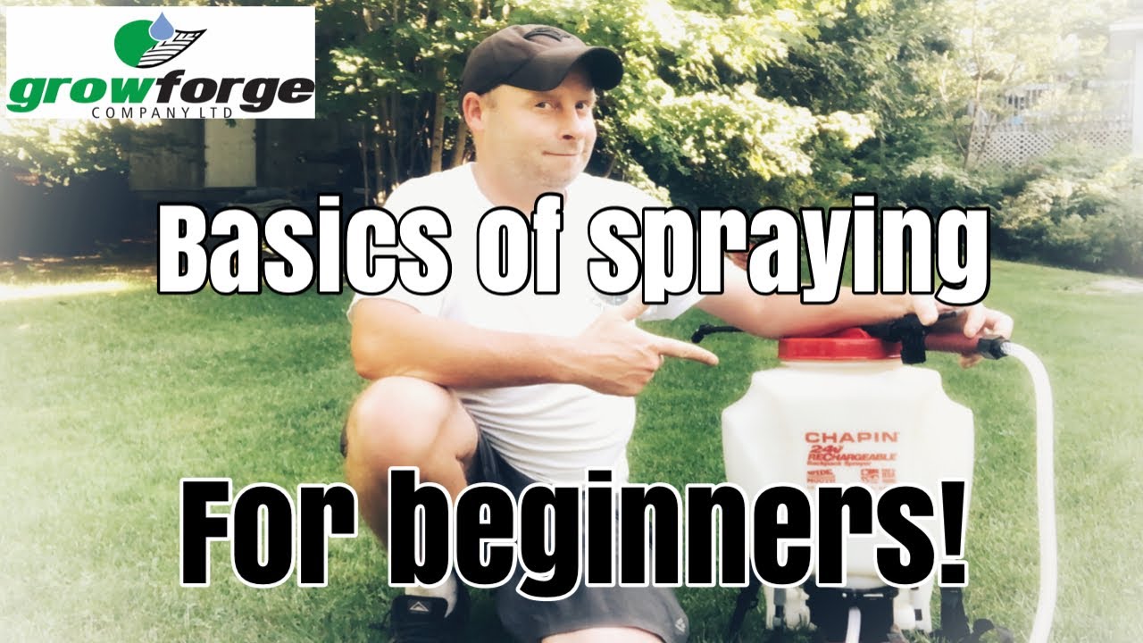 BASICS OF SPRAYING LIQUID FERTILIZERS // FOR BEGINNERS // GROWFORGE - YouTube