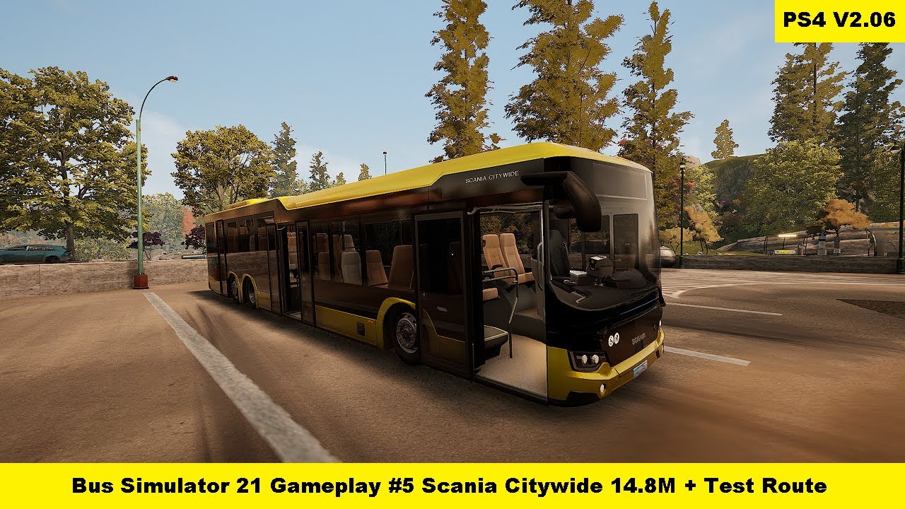 Bus Simulator 21 2.06 Gameplay #5 Scania Citywide 14.8M + Test Route ...