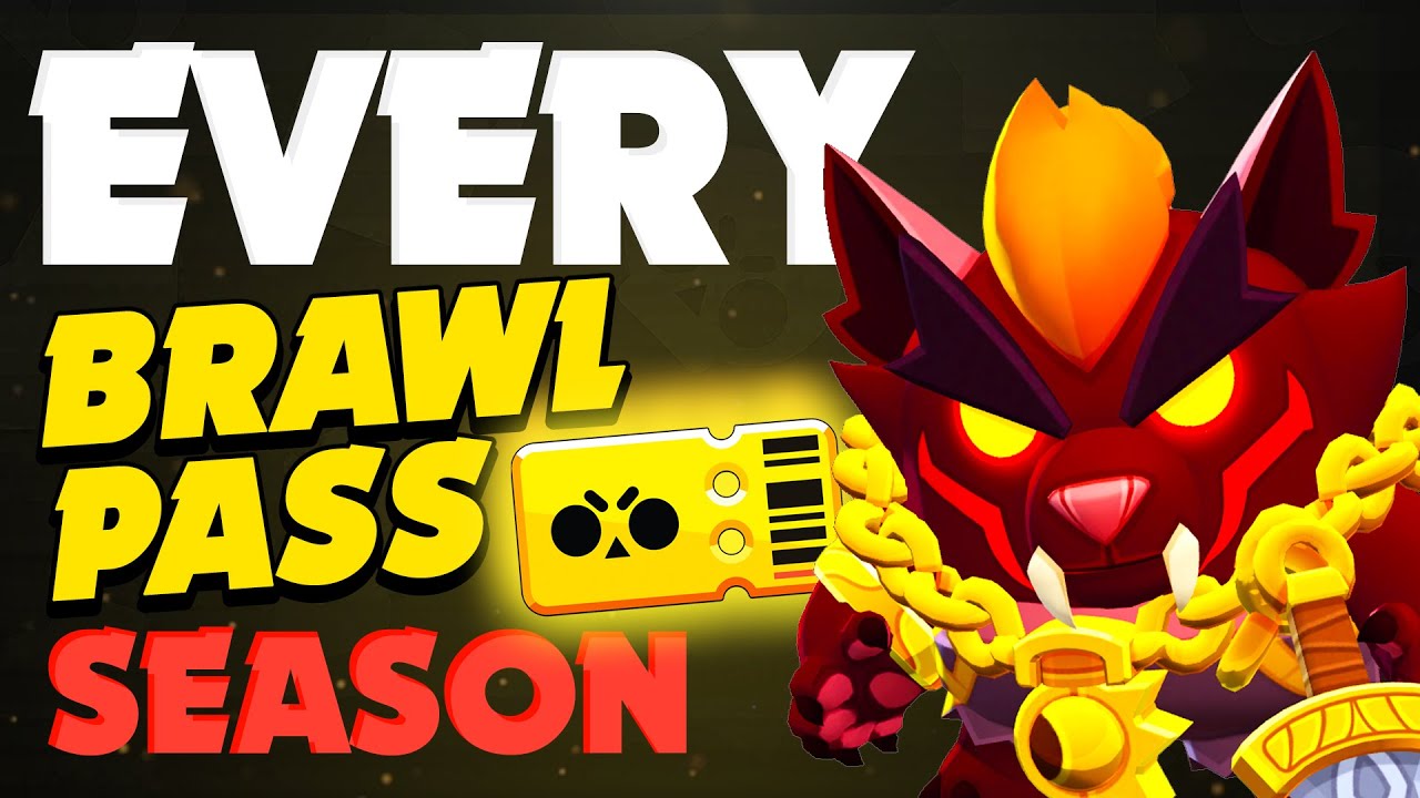 Evolution of Brawl Pass | Season 1 to 25 - YouTube