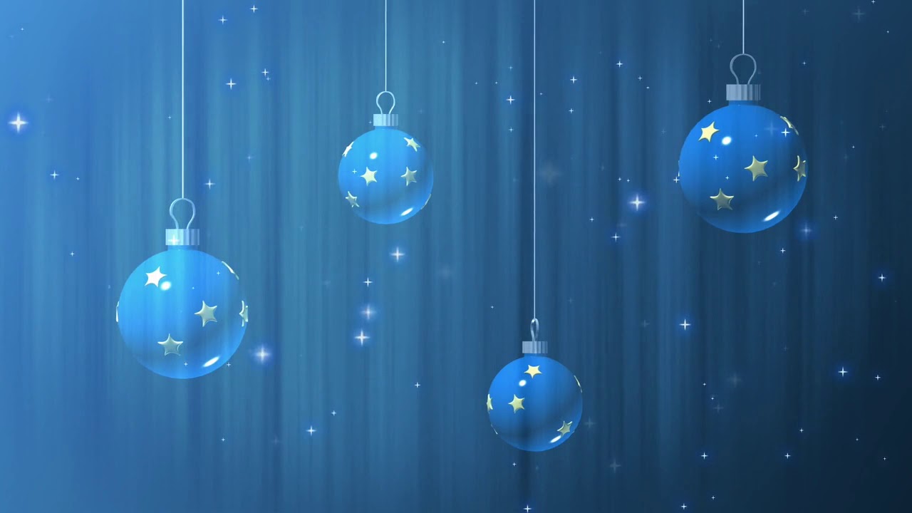 CHRISTMAS BALL ANIMATION NO COPYRIGHT - YouTube