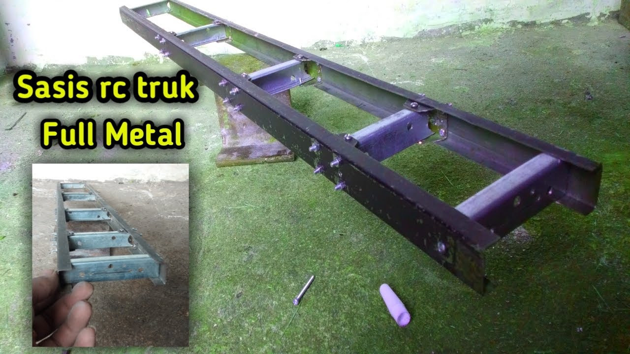 Cara Membuat Sasis RC Truk Dari Besi - Membuat Rc Truk part 1 - YouTube