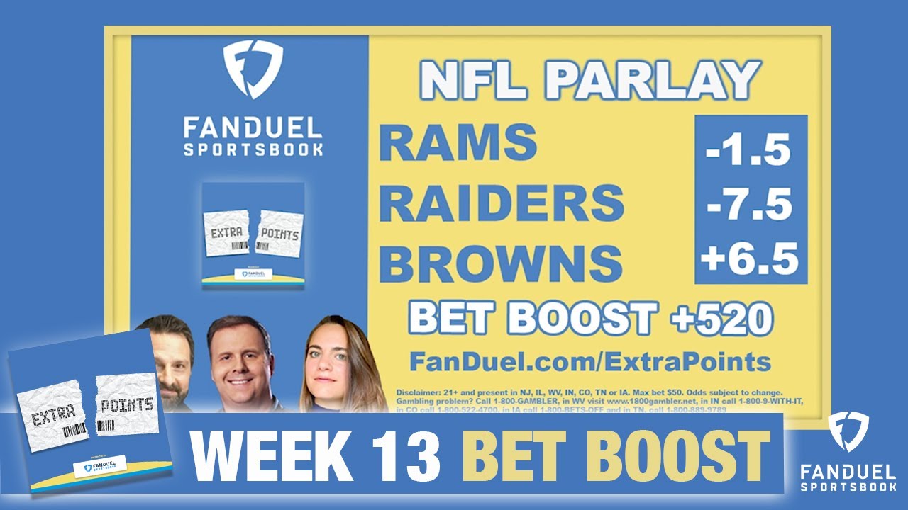 Week 13 NFL Bet Boost Parlay | Extra Points - YouTube