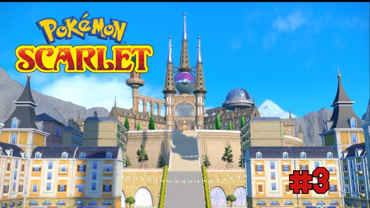 Pokemon Scarlet Walkthrough Pt3 (no commentary) - YouTube