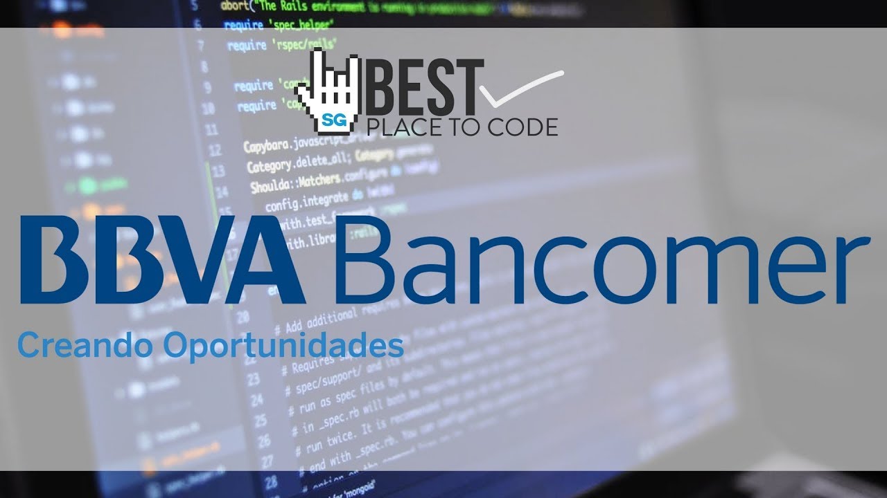 BBVA Bancomer - Best place to code 2018 - YouTube