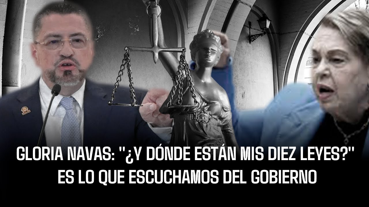 Gloria Navas ¿Y Dónde Están Mis Diez Leyes Es lo Único que Escuchamos ...
