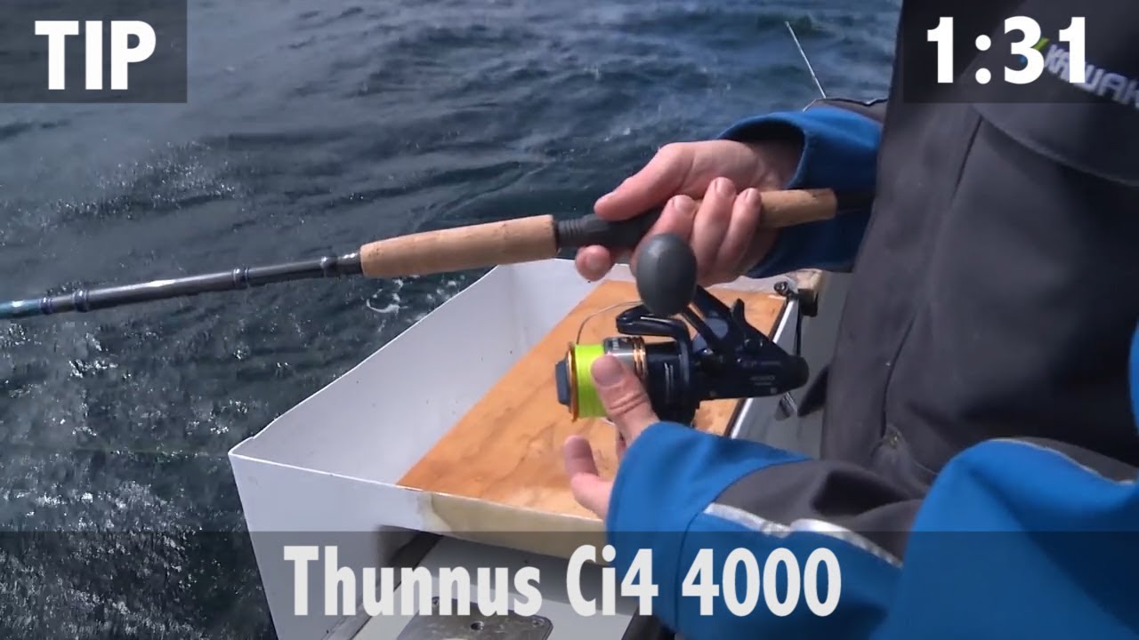 TACKLE TEST: THUNNUS Ci4 4000 - YouTube