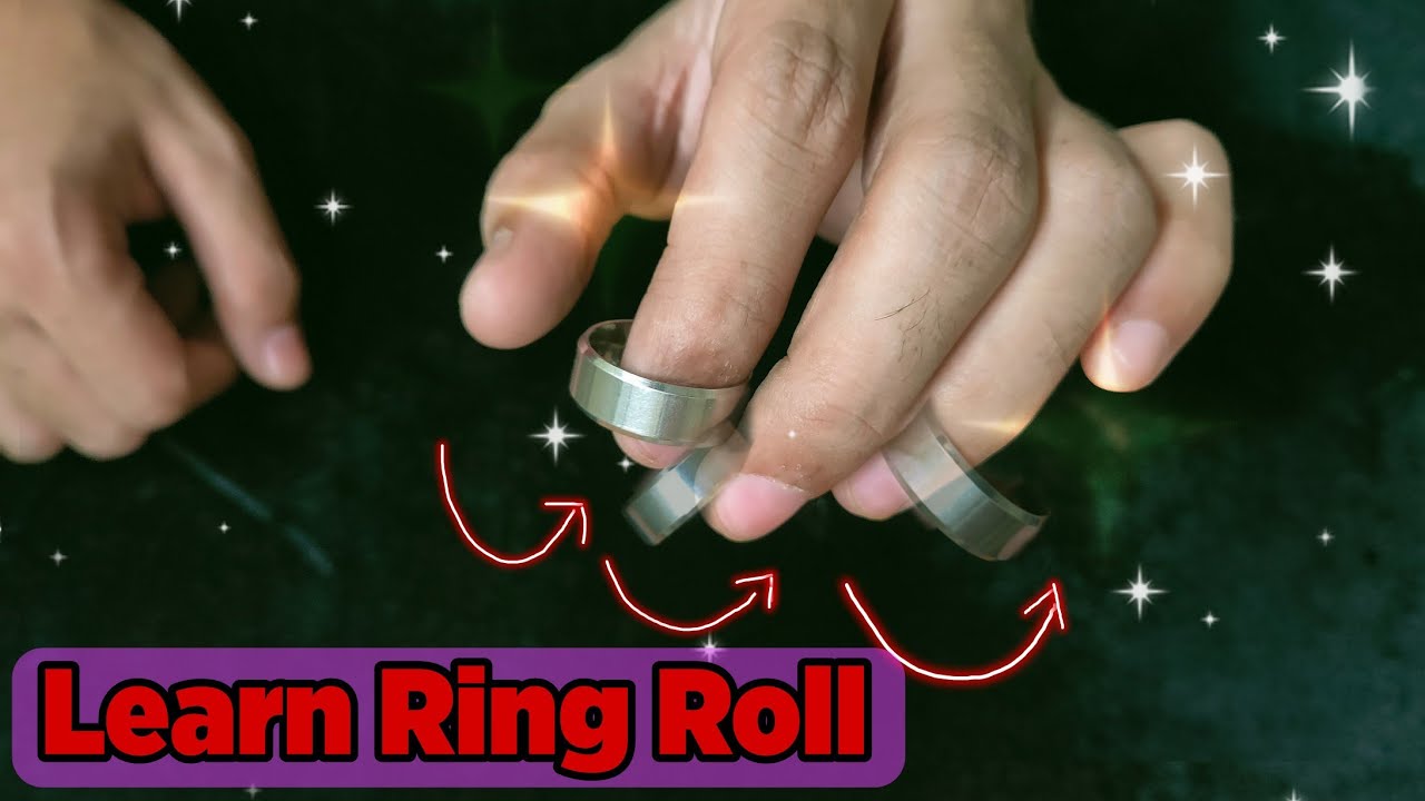 How To Roll a Ring Across Your Fingers || Ring Trick Tutorial [HD] - YouTube