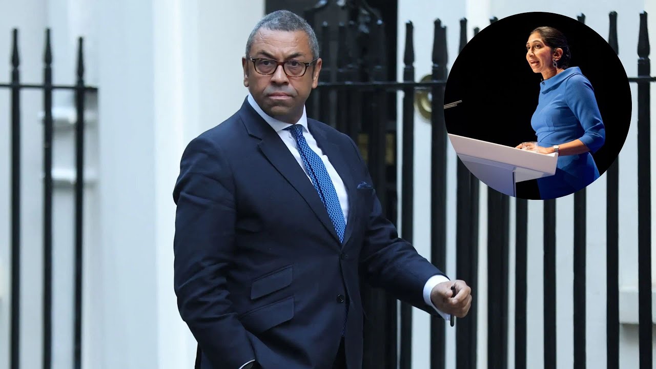 Watch: UK New Home Secretary Cleverly 'absolutely committed' to ...