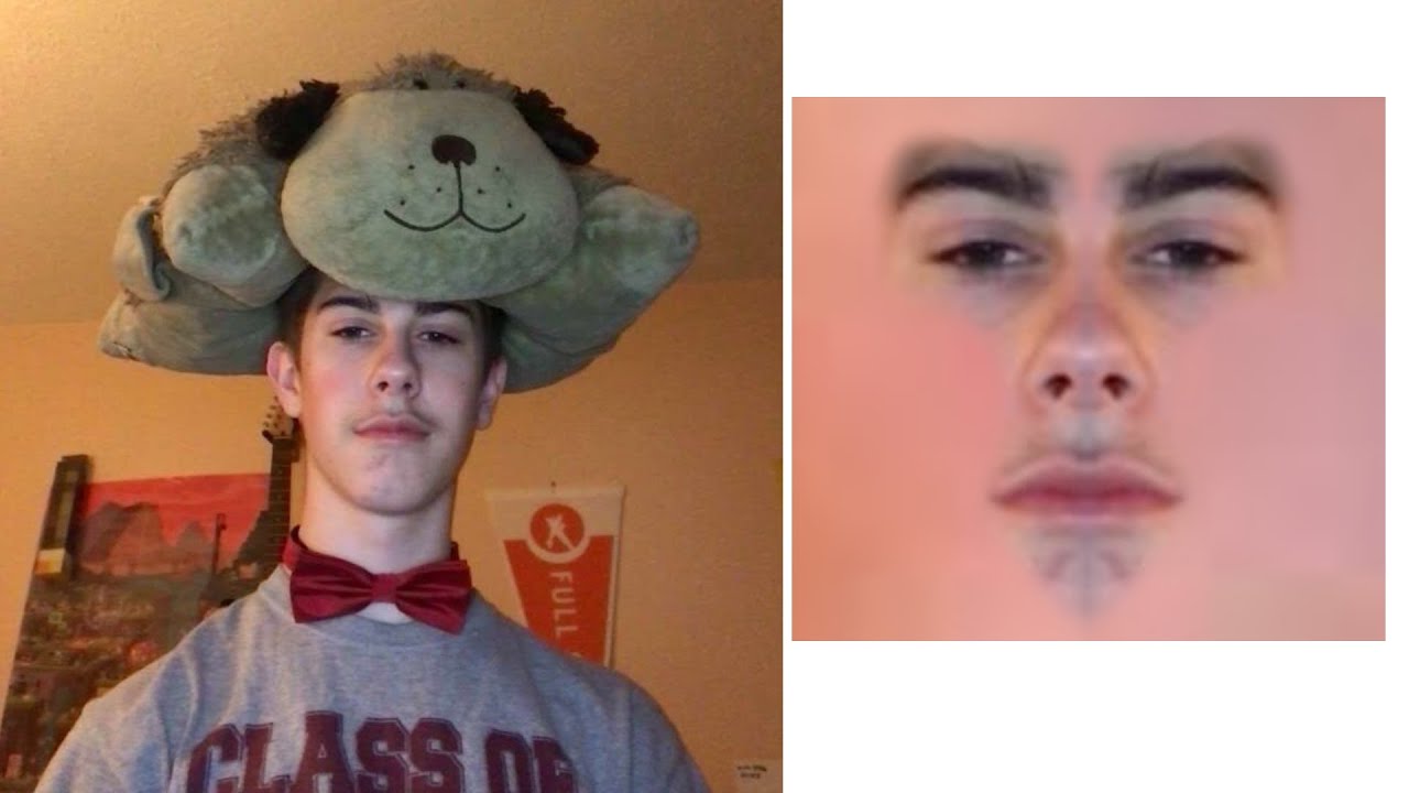 How to turn a face into a simple texture - YouTube