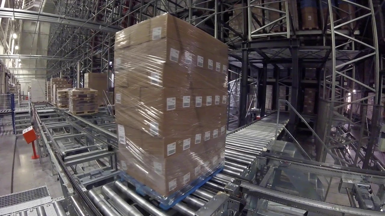 The Fully Automated Cold Storage of NewCold | Watch the Storage Process ...