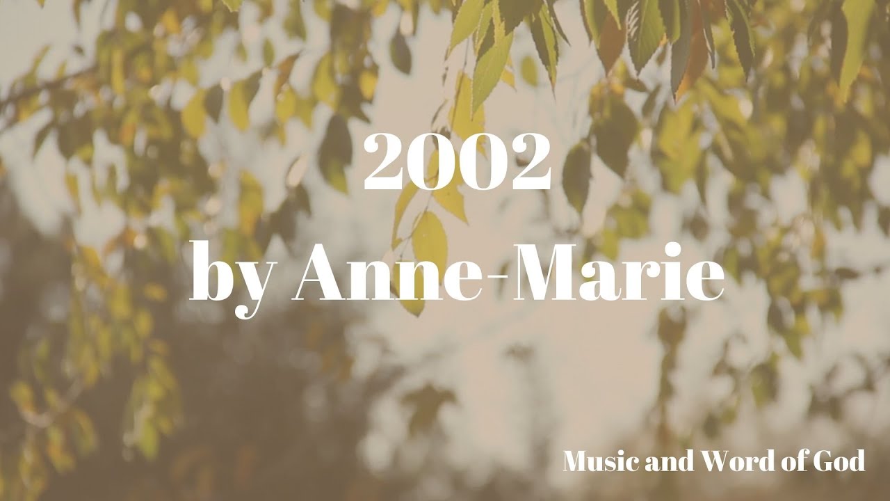 2002 with Lyrics By Anne-Marie #2002 #With lyrics - YouTube