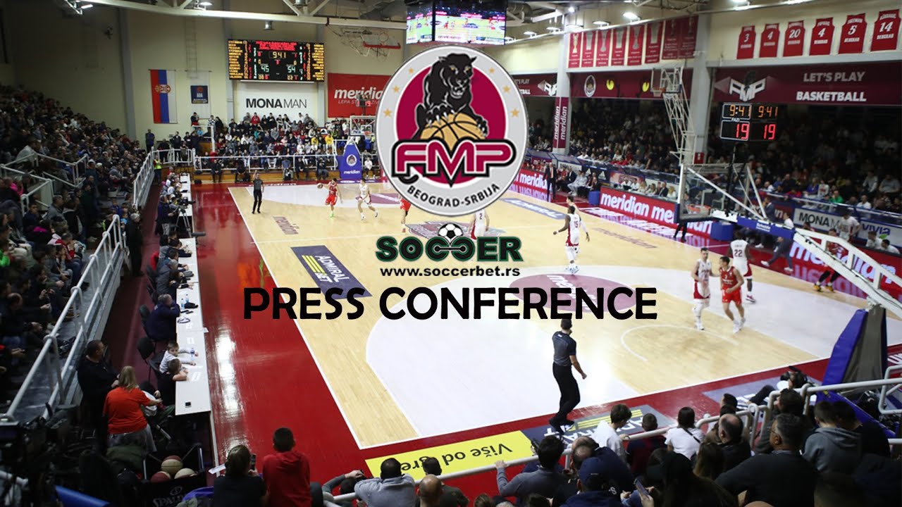 Konferencija za novinare posle utakmice 1/2 finala KLS AdmiralBet lige ...