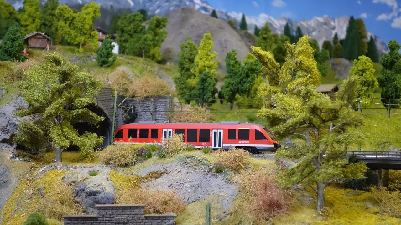 beautiful Model Railway (Märklin H0) - YouTube