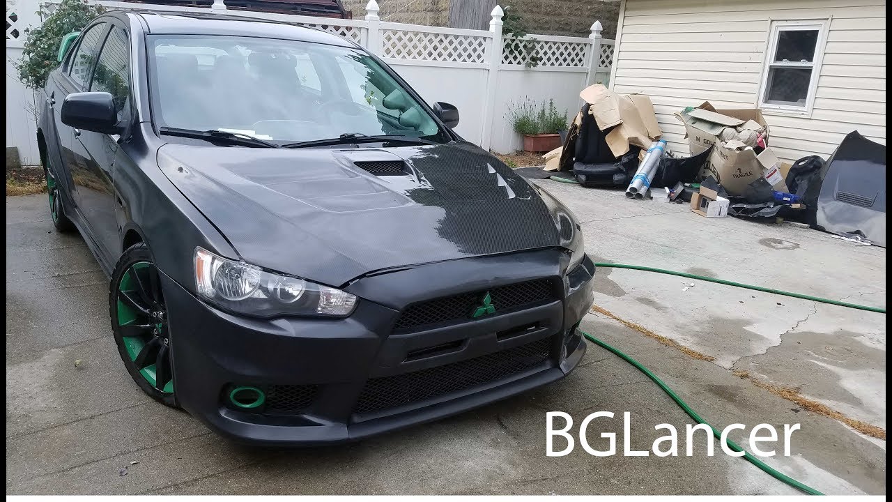 My Boosted 09 Mitsubishi lancer is back - YouTube