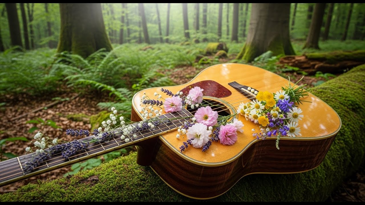 🎸 Best Classical Guita Relaxing Acoustic Melodies _ Romantic Guitar ...