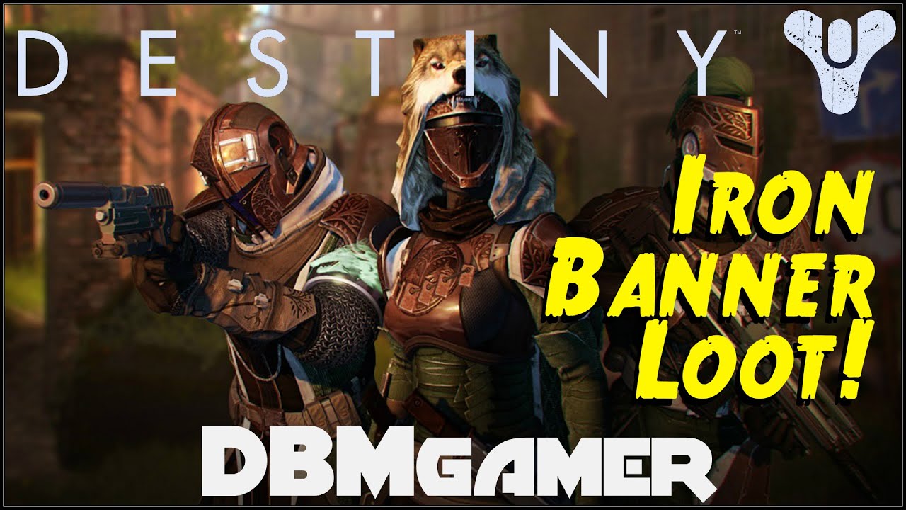 Destiny - Iron Banner loot, 320 Ghost Shell & More! - YouTube