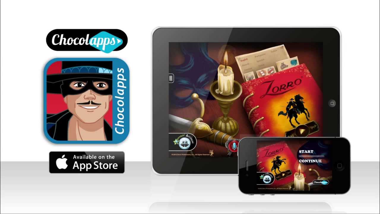 - ZORRO -- iPhone and iPad App - Chocolapps {Trailer} - YouTube