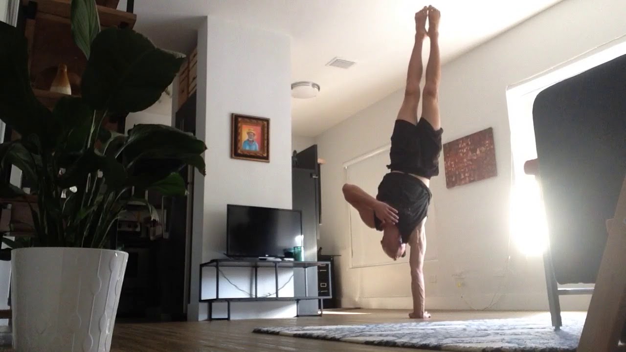 One Arm Handstand Improv Movement (2017) - YouTube