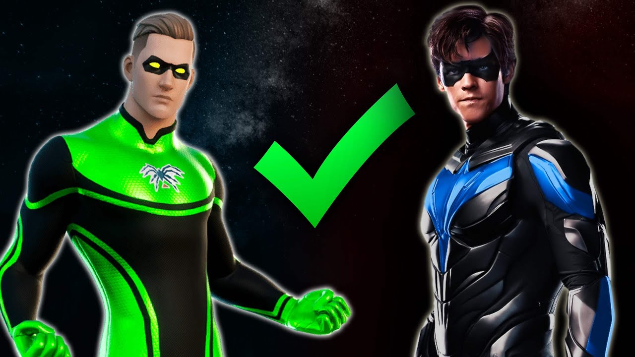 NIGHTWING from TEMU?! How to make NIGHTWING in FORTNITE in 2024!! | USE ...