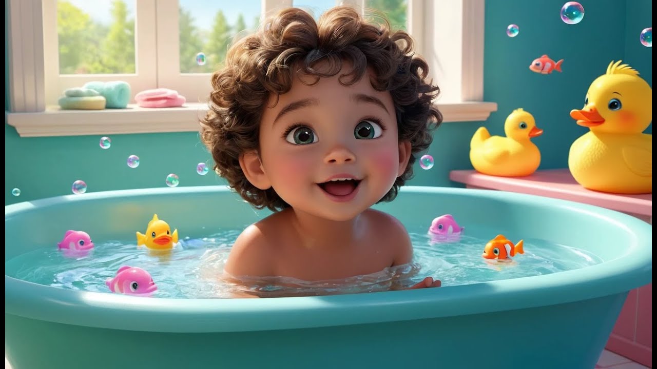 Bath Song for Bath with Sea Animals | Fun Kids’ Song - YouTube