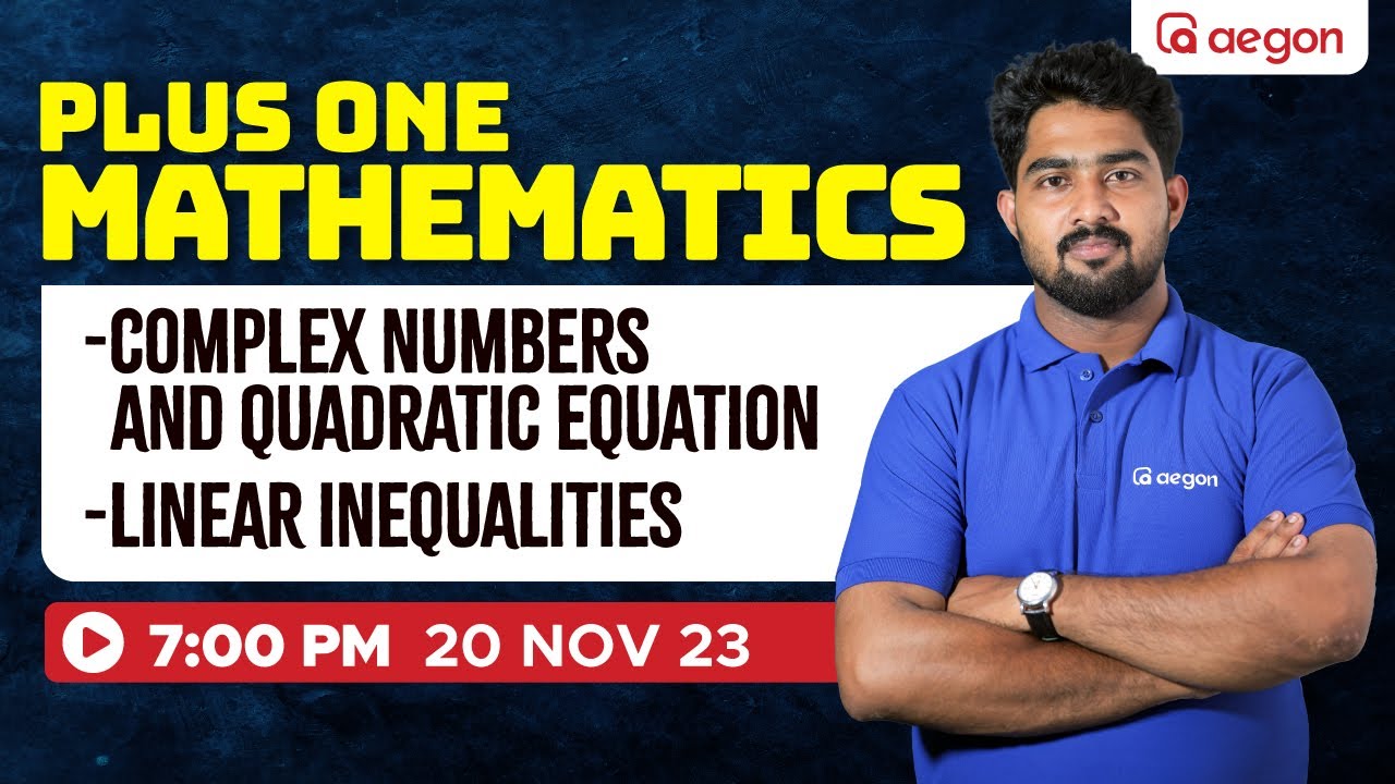 COMPLEX NUMBERS👀AND QUADRATIC EQUATION🥶| LINEAR INEQUALITIES🤩 | PLUS ...