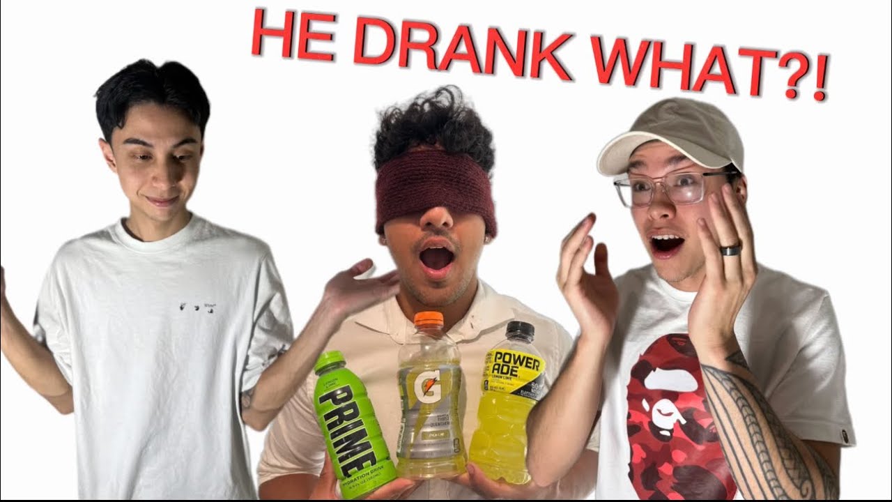 Ultimate Blind Taste Test Challenge: Drink Edition!! - YouTube