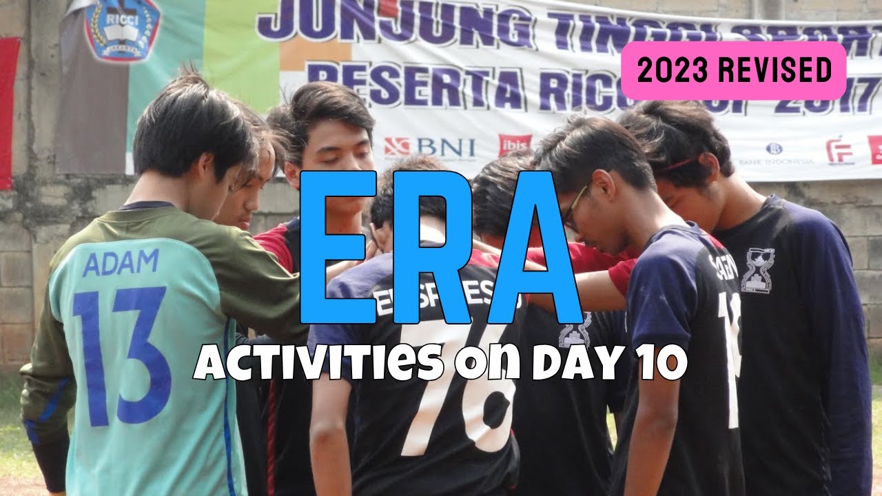 Ricci Cup 17 ERA - Day 10 Activities [2023 Revised Version] - YouTube