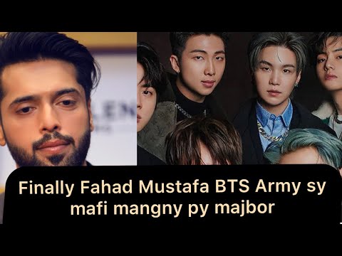 Fahad Mustafa ka BTS ky bary bat krna mhanga par gya | Army reaction | #bts #army #samaralam