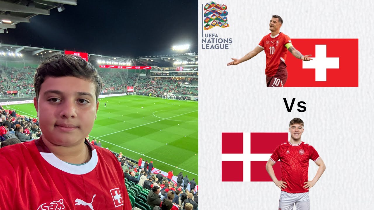 Schweiz vs Dänemark | UEFA Nations league. 🤩 - YouTube
