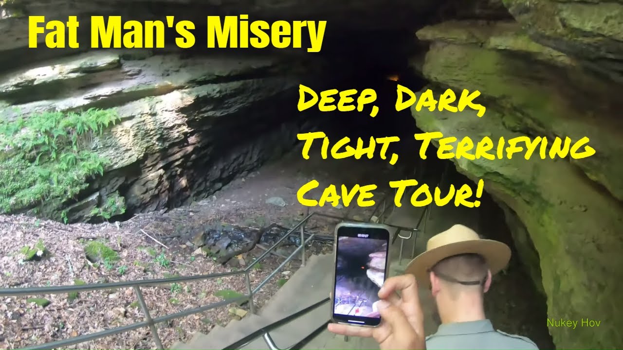 Mammoth Cave in Kentucky- with Fat Man's Misery - YouTube