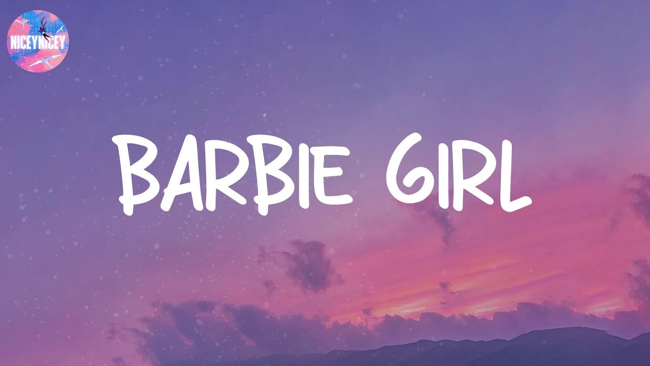 Barbie Girl - Aqua (Lyric Video) - YouTube