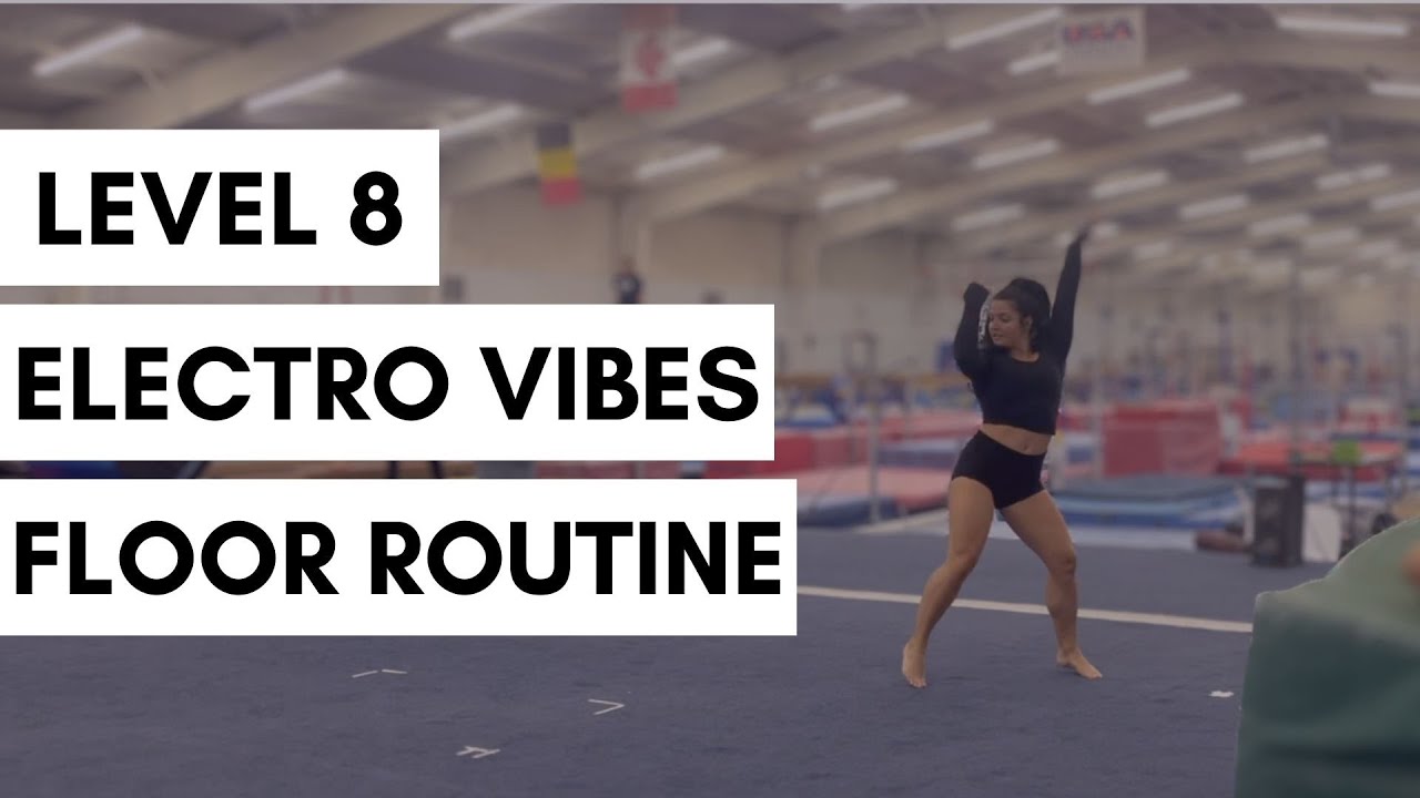 Electro Vibes Gymnastics Floor Routine | Taylor Krippner - YouTube