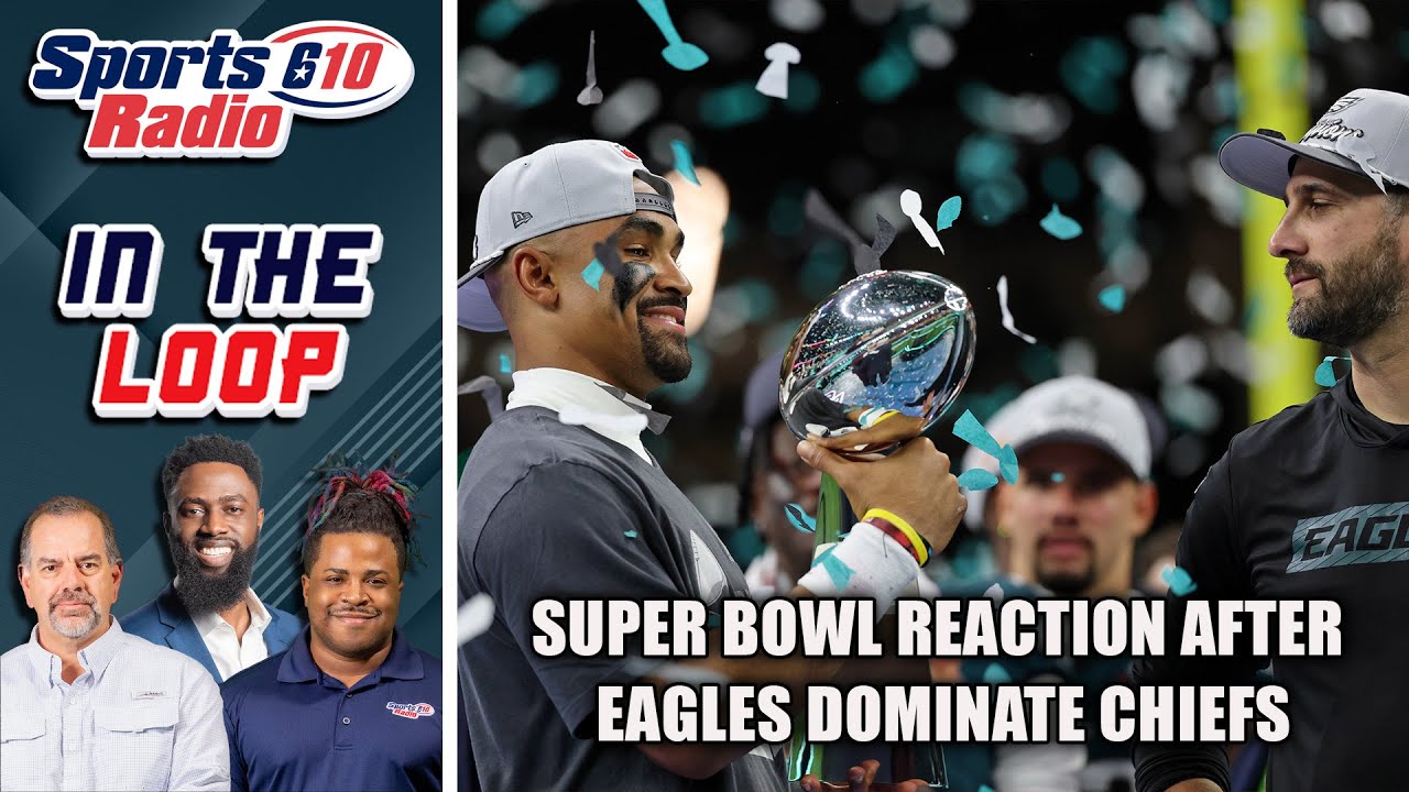 In The Loop reacts to Eagles Super Bowl win over Chiefs - YouTube