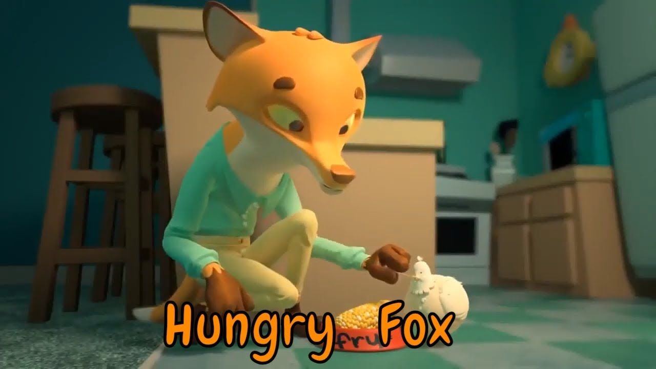 Hungry Fox - animated short film - YouTube