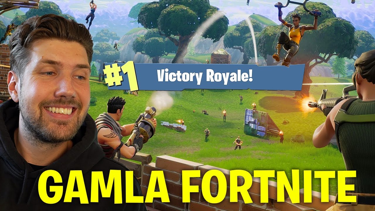 FÖRSTA GÅNGEN JAG SPELAR FORTNITE 50v50 SEN 2018! *OG FORTNITE* - YouTube