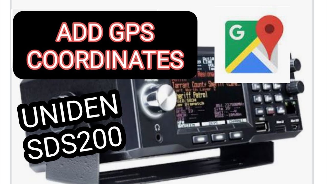 SDS200/100 , SET MANUAL LOCATION - GPS - YouTube