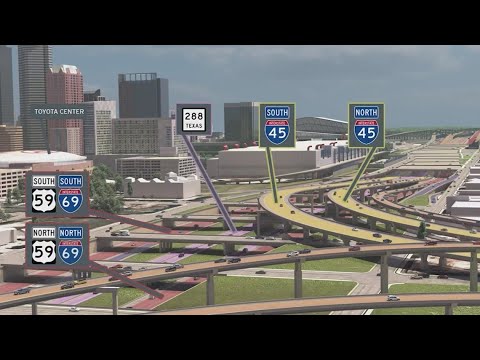 Project to reconstruct portion of I-45 in Houston can resume after new ...