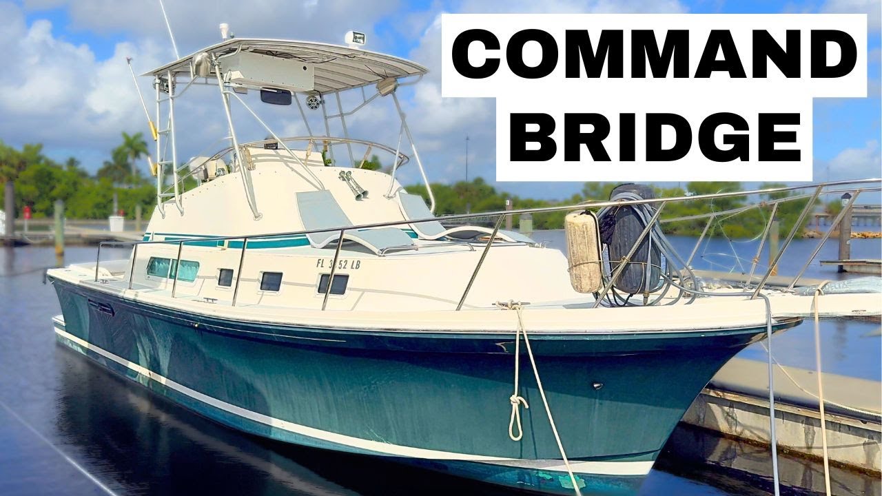 Perfect Little Trawler Albin 32+2 Harbor Yacht Tours - YouTube